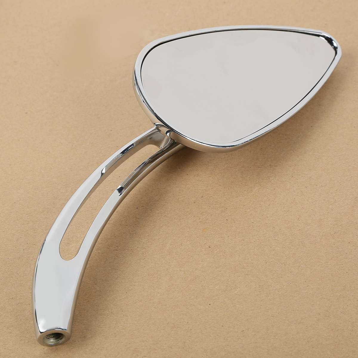 Xf110853 E 8mm 10mm Chrome Motorcycle Rearview Side Mirrors Choppers